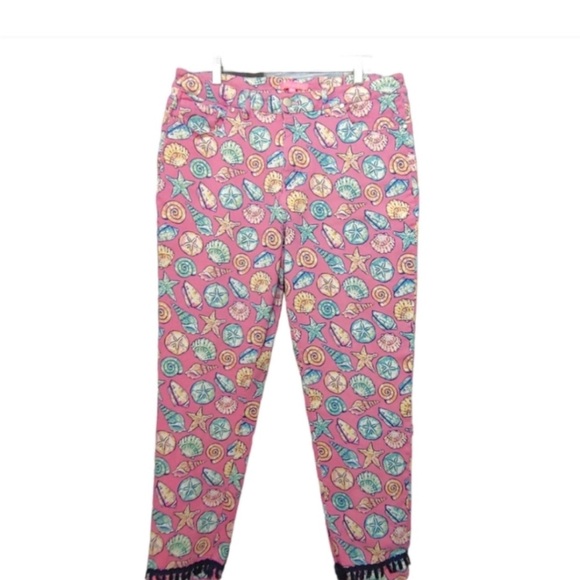 Simply Southern | Pants & Jumpsuits | Simply Southern Pink Shell Beach ...